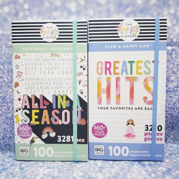The Happy Planner | Other | All In A Season Mega Sticker Book The Happy ...